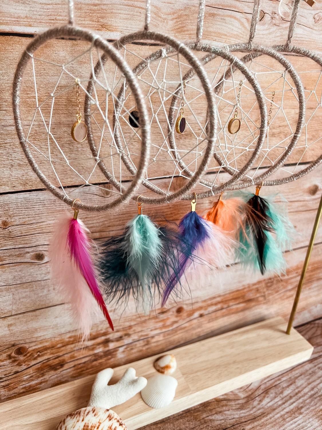 Mini attrape rêve lithothérapie | Grain de Fantaisies